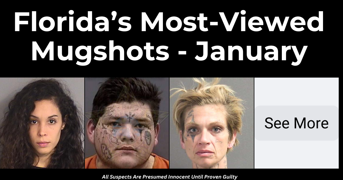 Most Popular Mugshots in Florida